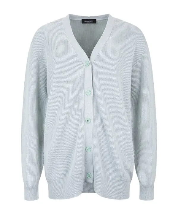 Fabiana Filippi Long-sleeved Knitted Cardigan