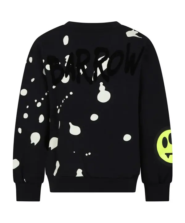 BARROW Paint Splatter-print Sweatshirt