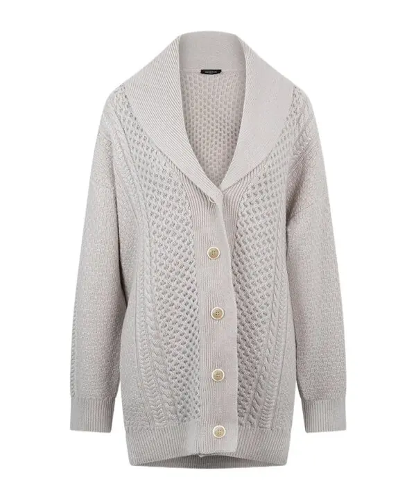 Fabiana Filippi Long-sleeved Knitted Cardigan