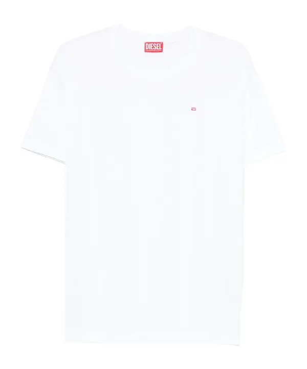 DIESEL® T Norm Microdiv Logo T-shirt - White