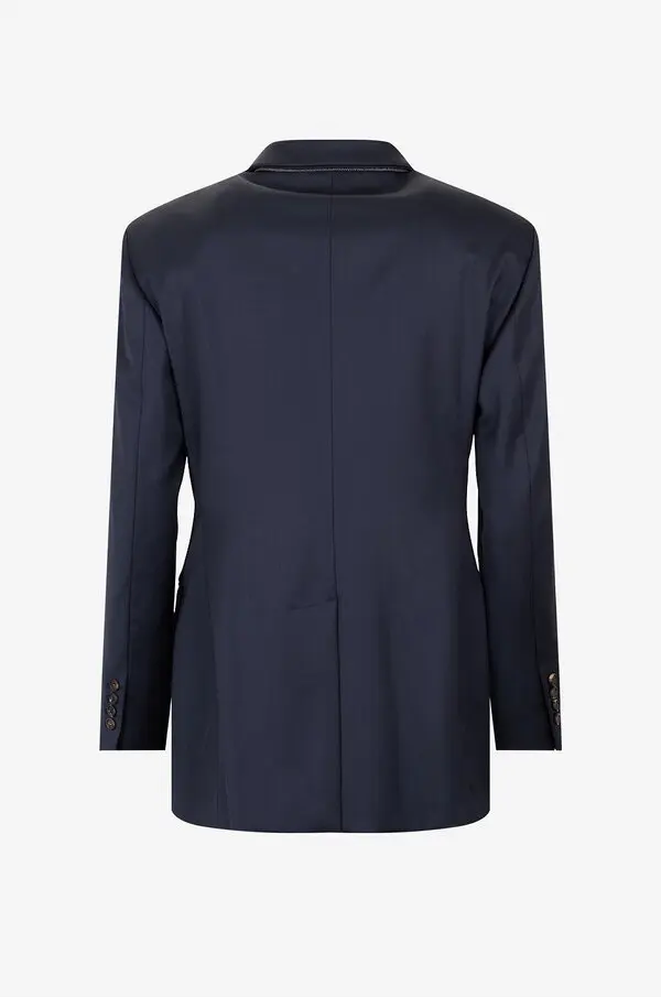 Brunello Cucinelli Lapel Long-sleeved Suit Jacket