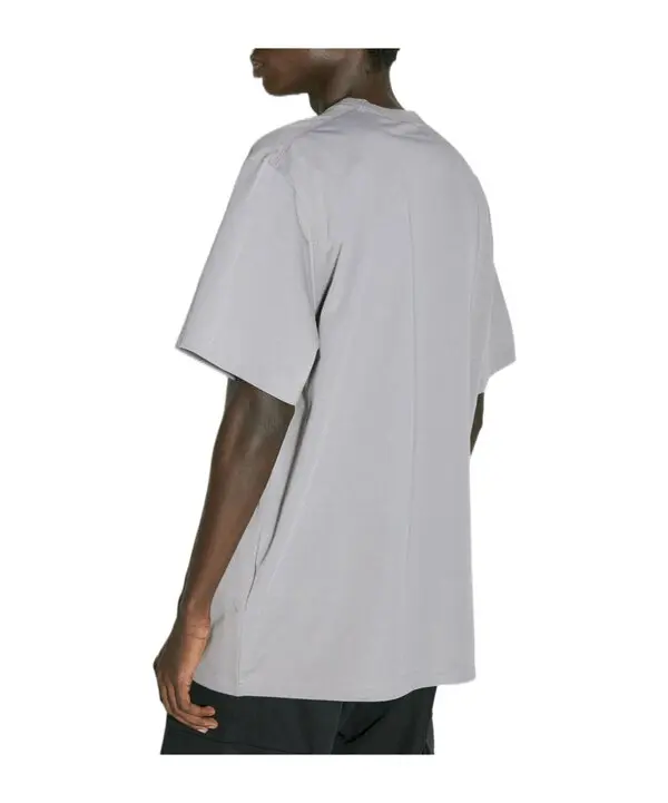 Y3 Crewneck Short-sleeved T-shirt With Logo Decals And Side Pockets