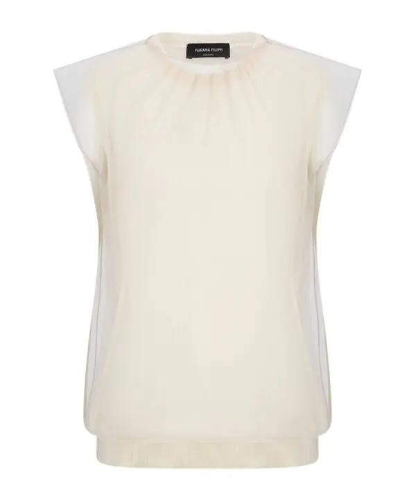 Fabiana Filippi Crew Neck Top