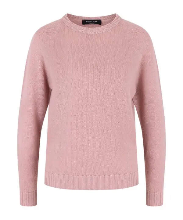 Fabiana Filippi Long-sleeved Sweater - Pink