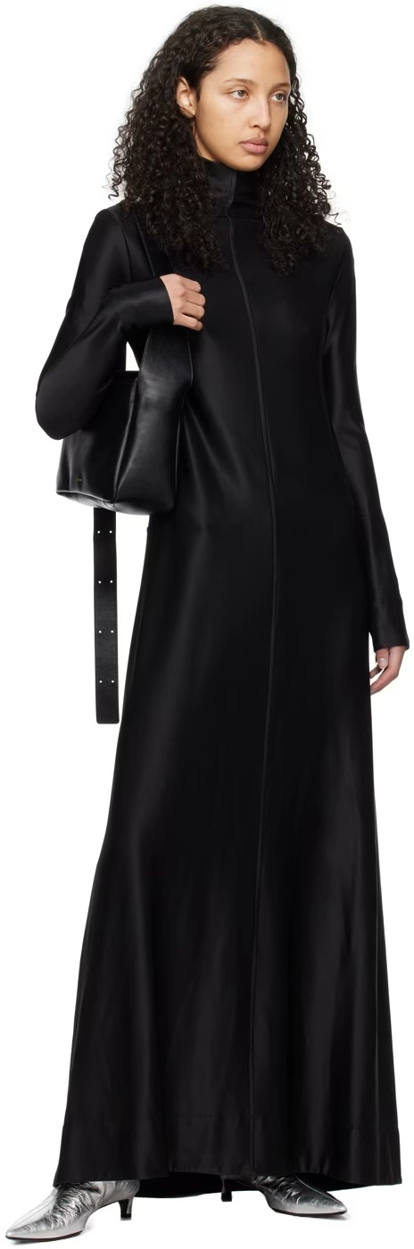 JIL SANDER 30mm Metallic Knee Boots