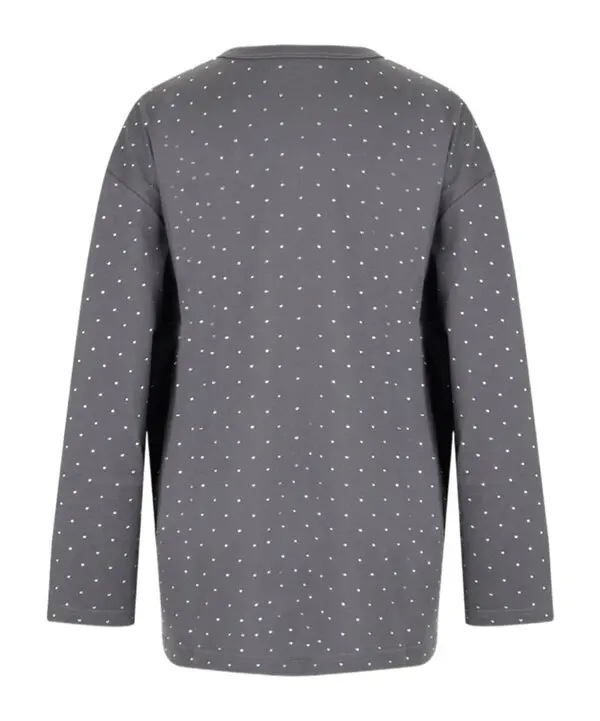 Fabiana Filippi Long-sleeved Printed T-shirt
