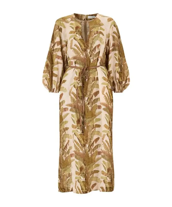 Zimmermann Patterned Midi Dress