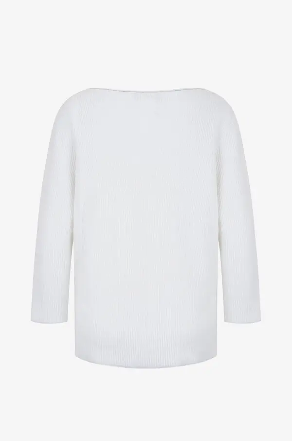 Fabiana Filippi Long-sleeved Boat Neck Knitwear