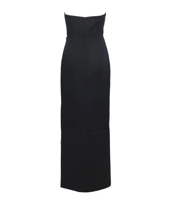 Roland Mouret Embellished Zippered Maxi Dress