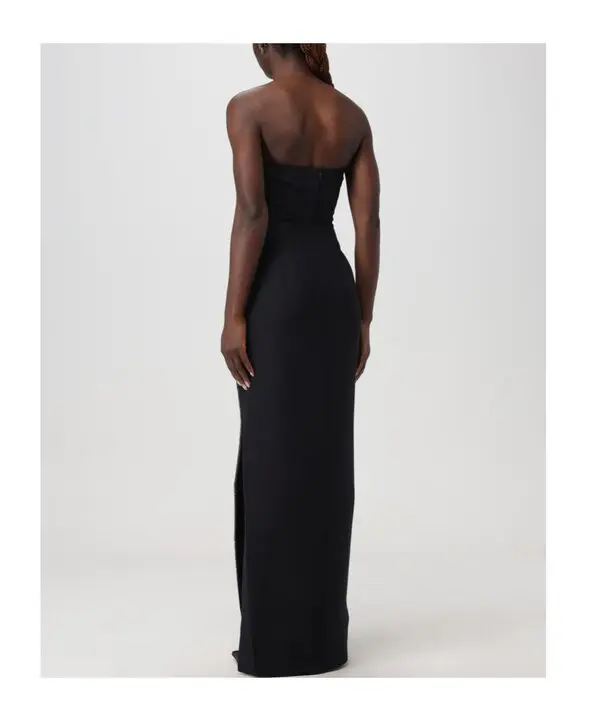 Roland Mouret Embellished Zippered Maxi Dress