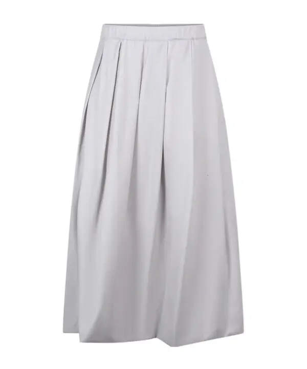 Fabiana Filippi Elasticated Waistband Pleated Midi Skirt