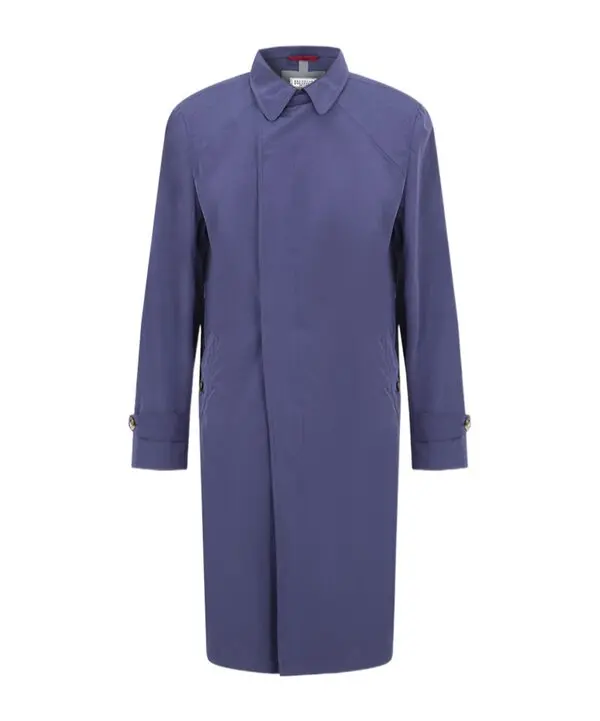 Brunello Cucinelli Collared Long-sleeved Coat