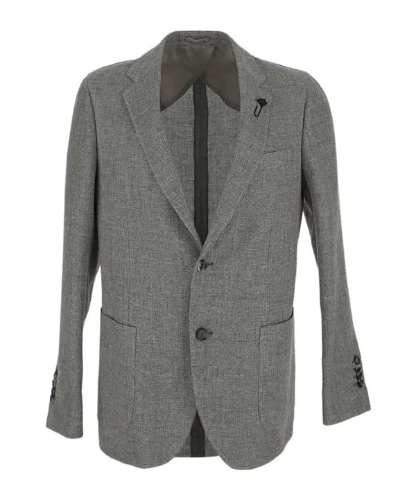 LARDINI Special Single-breasted Tailored Blazer