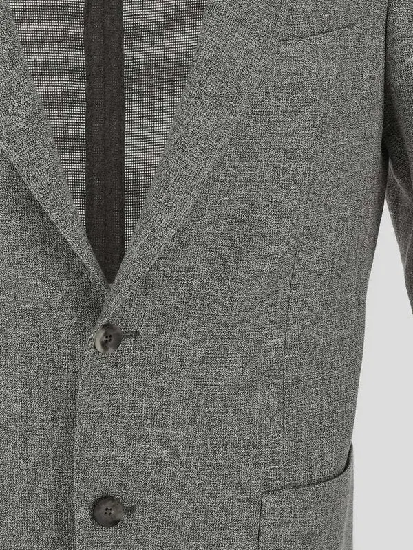 LARDINI Special Single-breasted Tailored Blazer