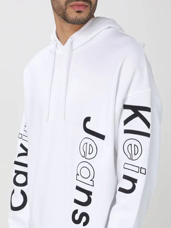 Calvin Klein Embroidered Cotton Hoodie
