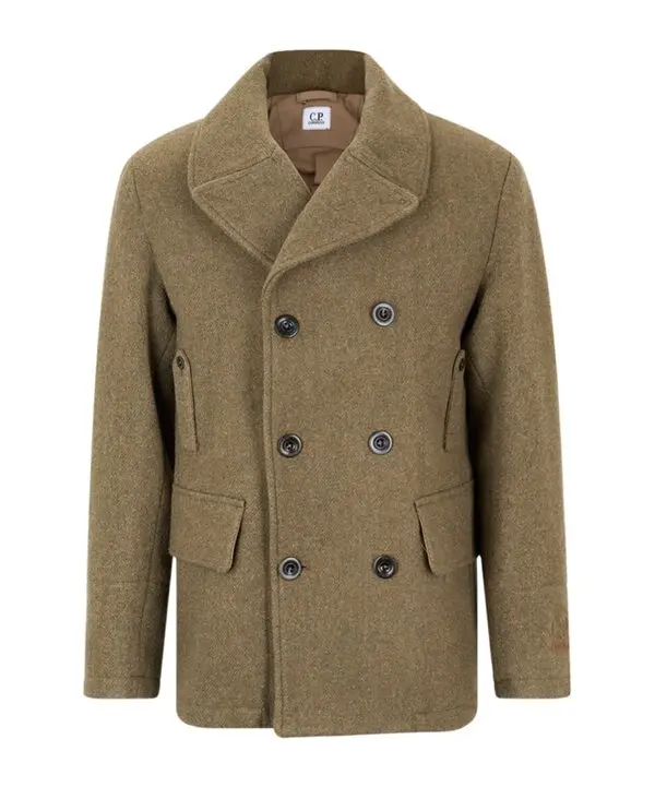 C.P. COMPANY Double-breasted Peacoat Jacket