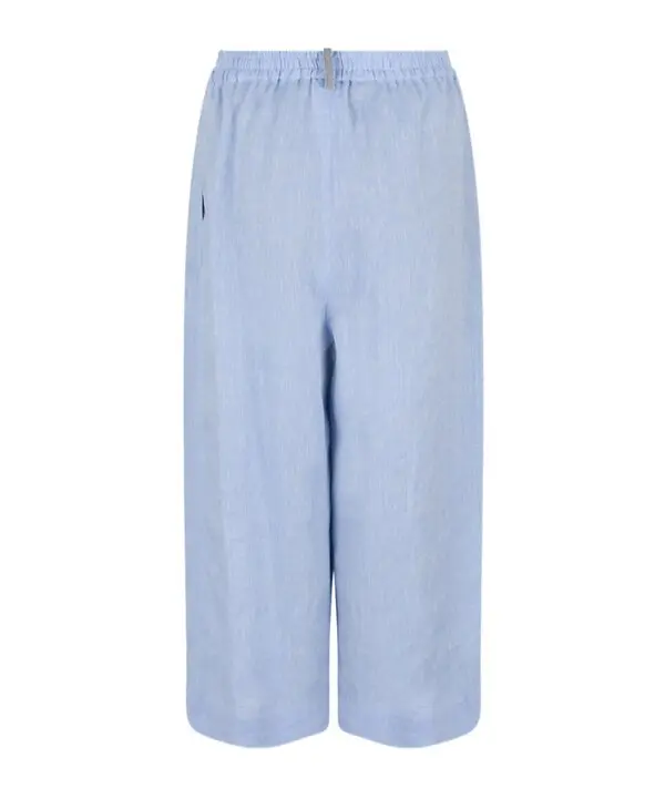 Fabiana Filippi Wide-leg Linen Blend Pants