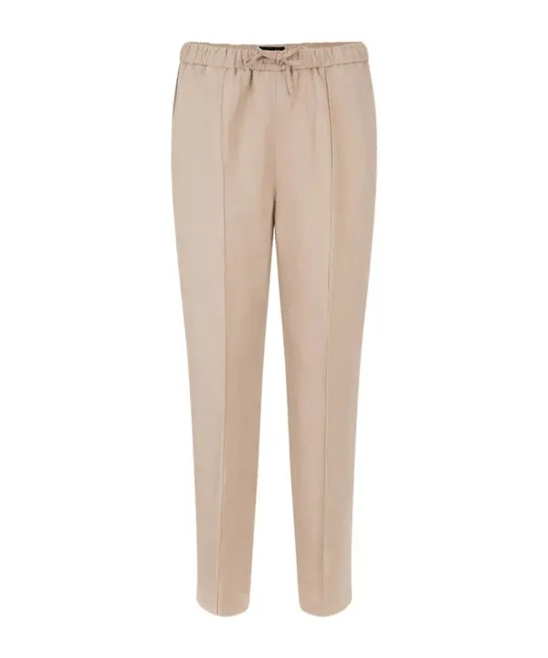 Fabiana Filippi Elastic Waist Casual Pants - Nude