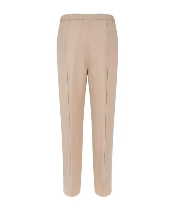 Fabiana Filippi Elastic Waist Drawstring Casual Pants