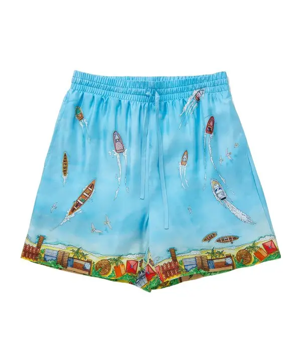 Casablanca Maison Sur Piloti Shorts