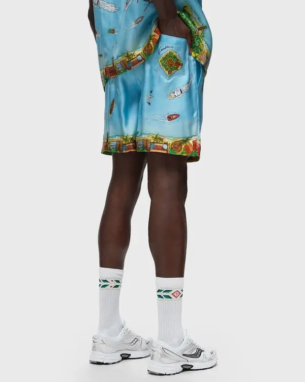 Casablanca Maison Sur Piloti Shorts