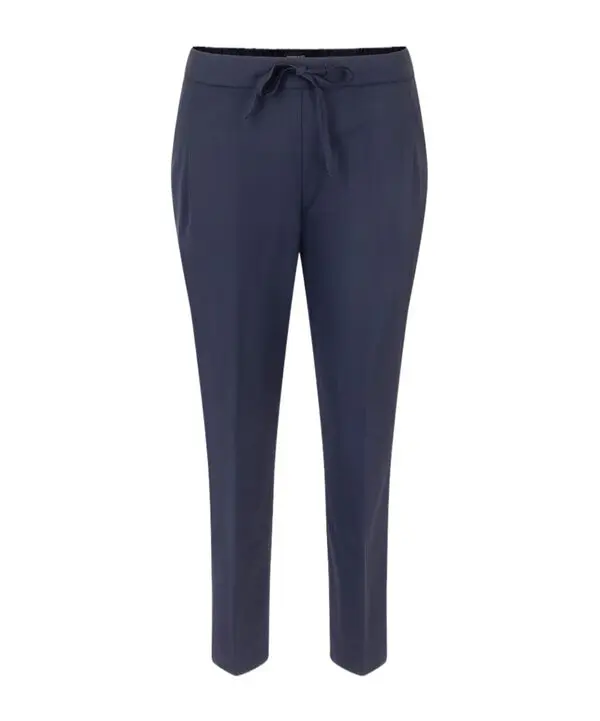 Fabiana Filippi Elastic Waist Casual Pants - Black