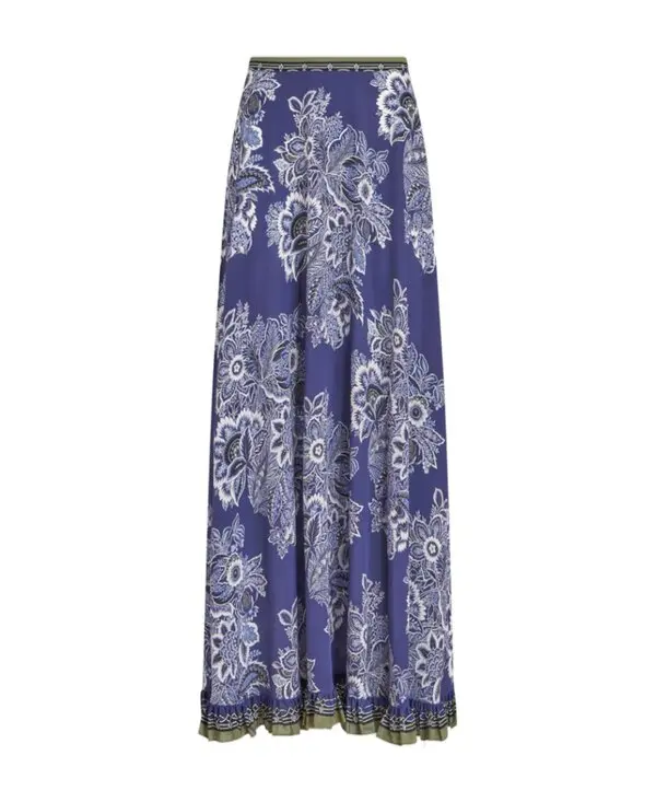 Etro Floral Print Maxi Skirt