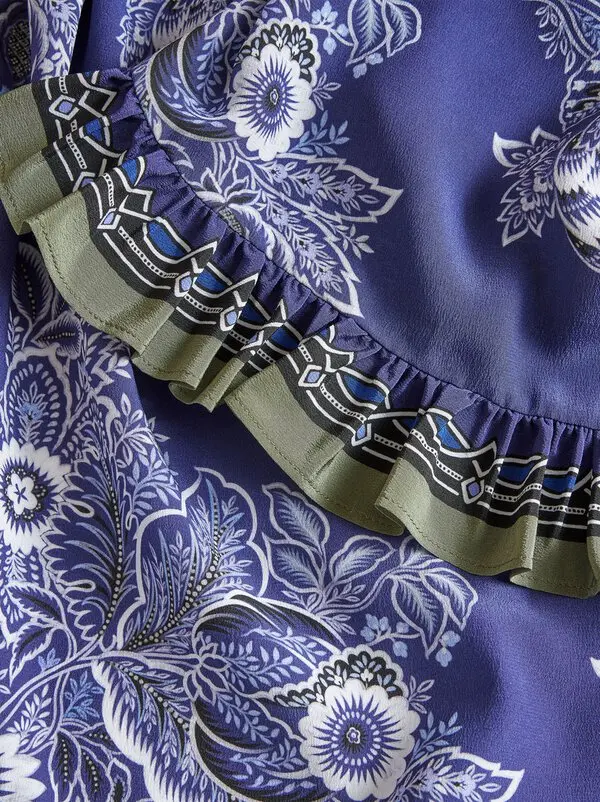 Etro Floral Print Maxi Skirt