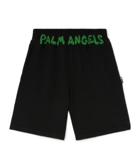 Palm Angels Logo-printed Elasticated Waist Track Shorts