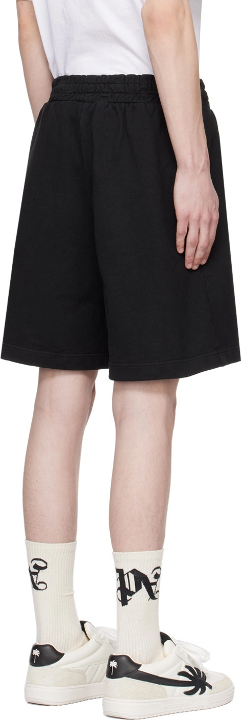 Palm Angels Logo-printed Elasticated Waist Track Shorts
