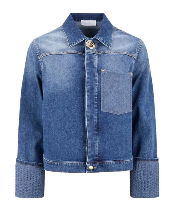 Fabiana Filippi Long-sleeved Denim Jacket