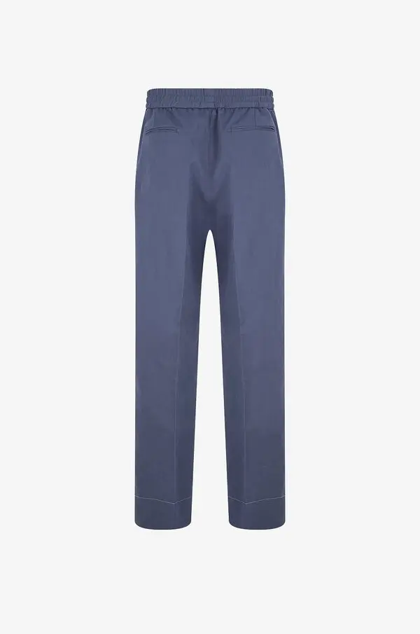 Brioni Straight-leg Linen-cotton Blend Sweatpants