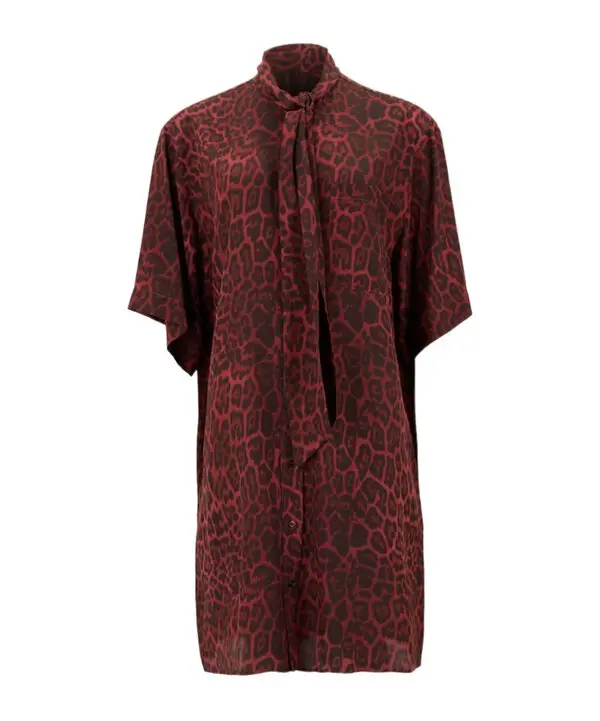 Stella McCartney Short Sleeve Dress - Red