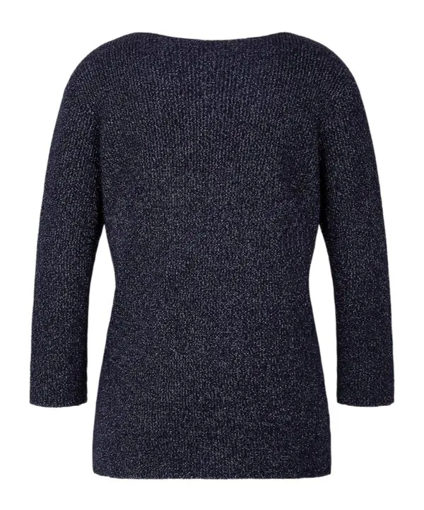 Fabiana Filippi Crew Neck Knitwear - Blu Notte