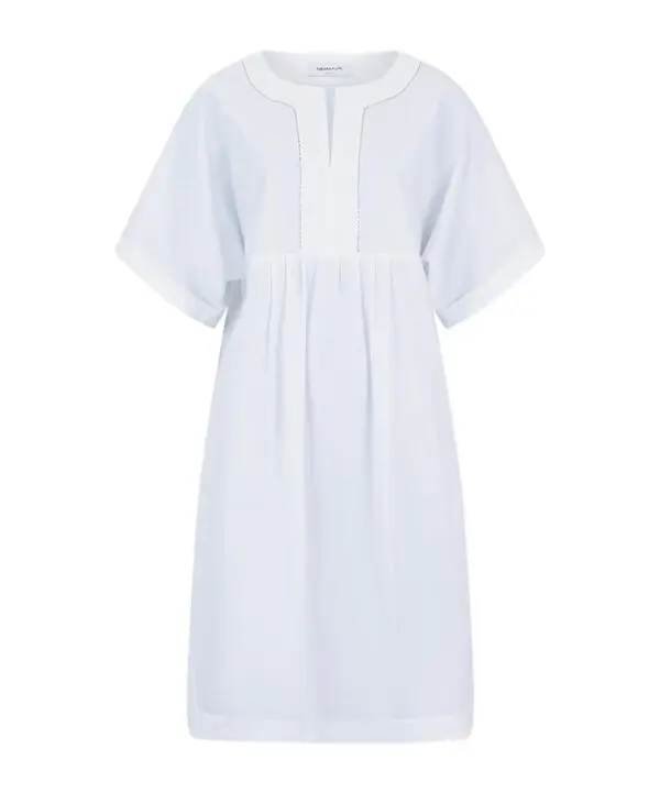 Fabiana Filippi Short-sleeved Pleated Dress
