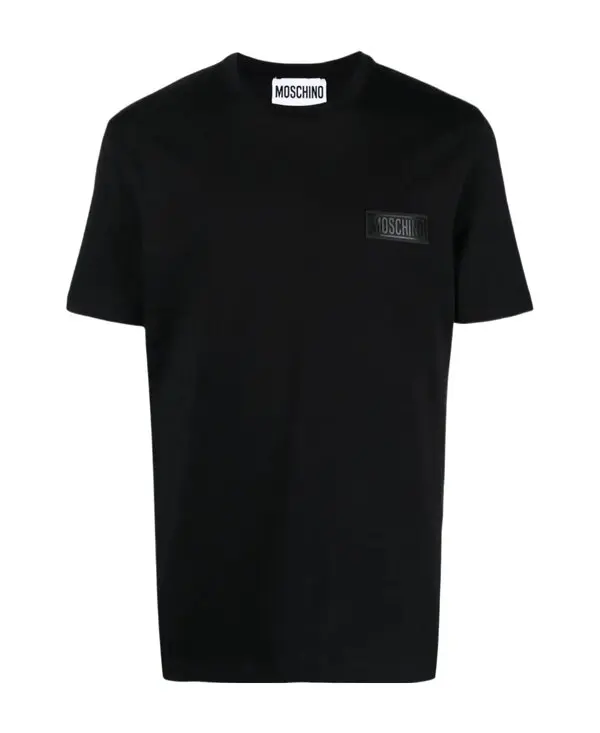 Moschino Logo-appliqué Cotton T-shirt