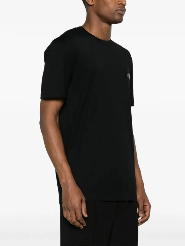 Moschino Logo-appliqué Cotton T-shirt