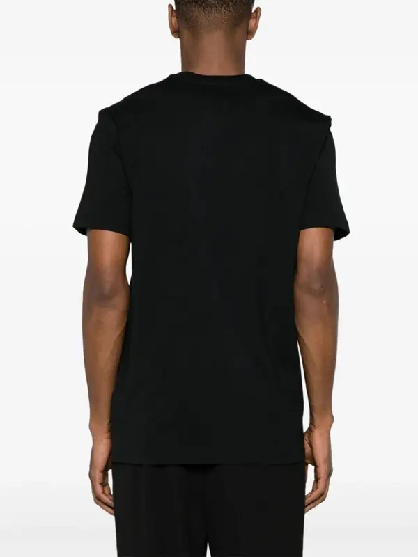 Moschino Logo-appliqué Cotton T-shirt