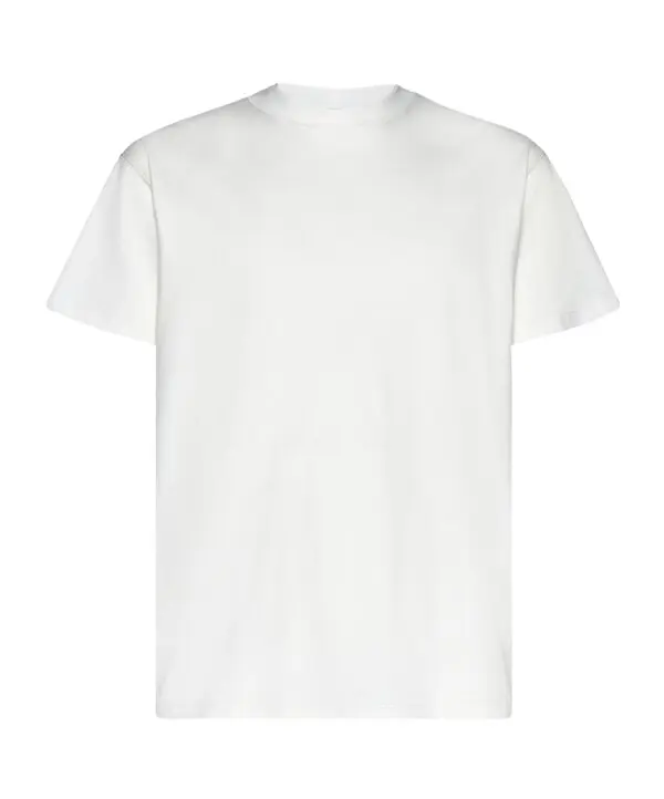 LARDINI Classic Crewneck T-shirt - White