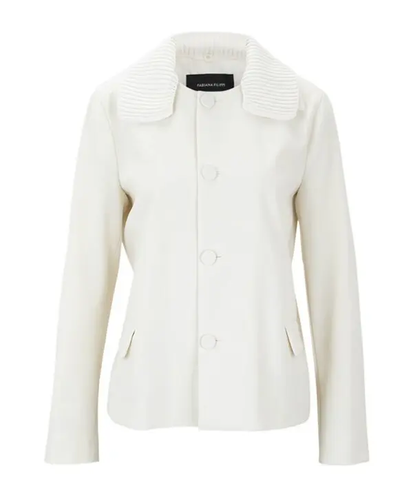 Fabiana Filippi Long-sleeved Single-breasted Jacket