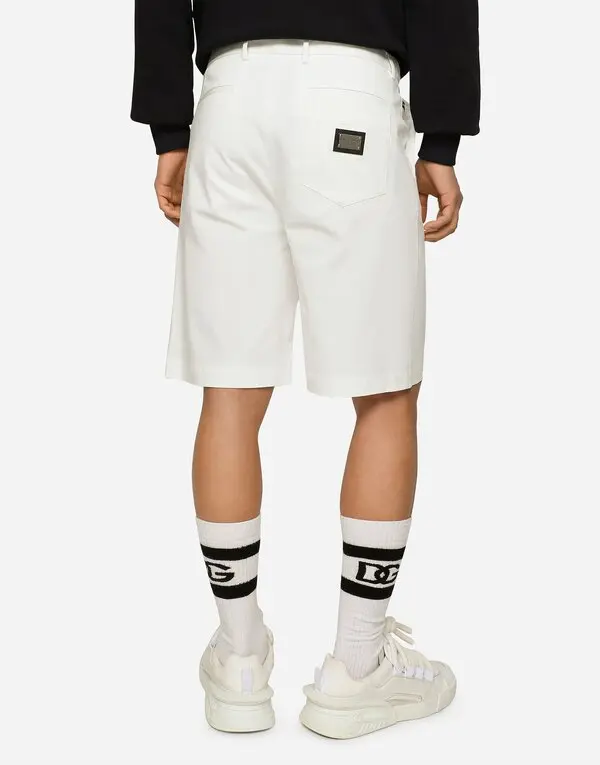Dolce & Gabbana Dolce Gabbana Branded Tag Shorts