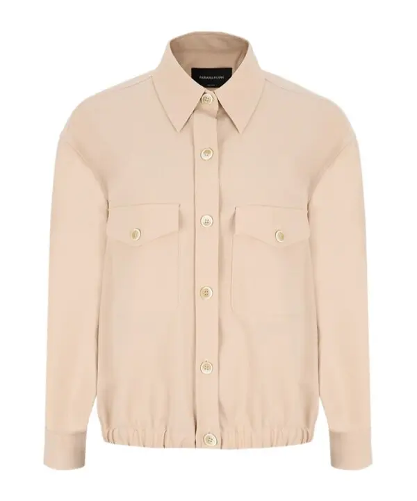 Fabiana Filippi Shirt-style Casual Jacket
