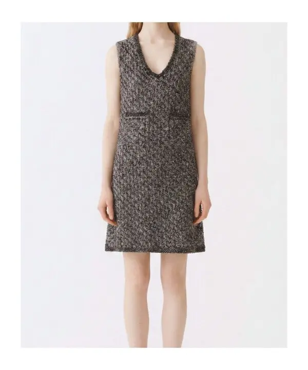 Fabiana Filippi Sleeveless V-neck Dress