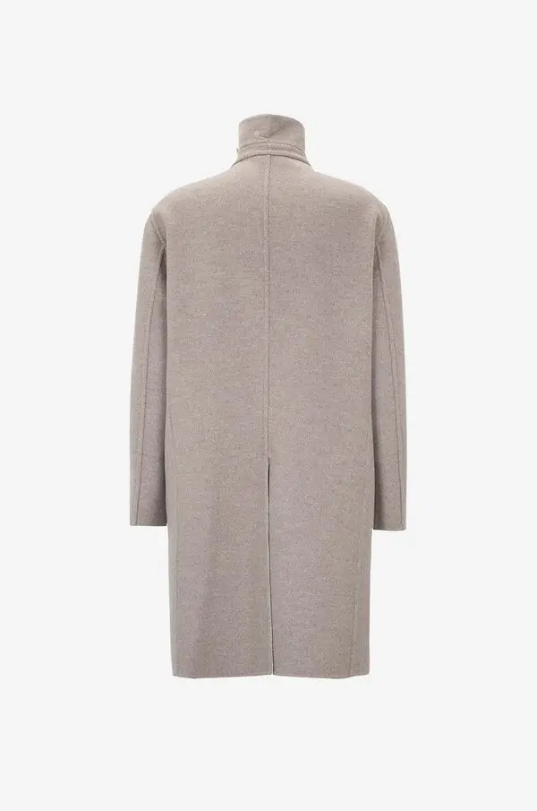 Brunello Cucinelli High-necked Long-sleeved Coat