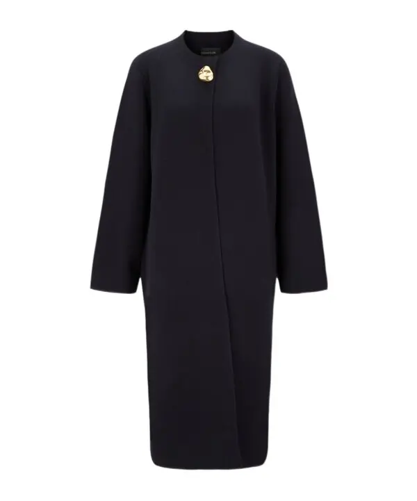Fabiana Filippi Crew Neck Knitted Coat