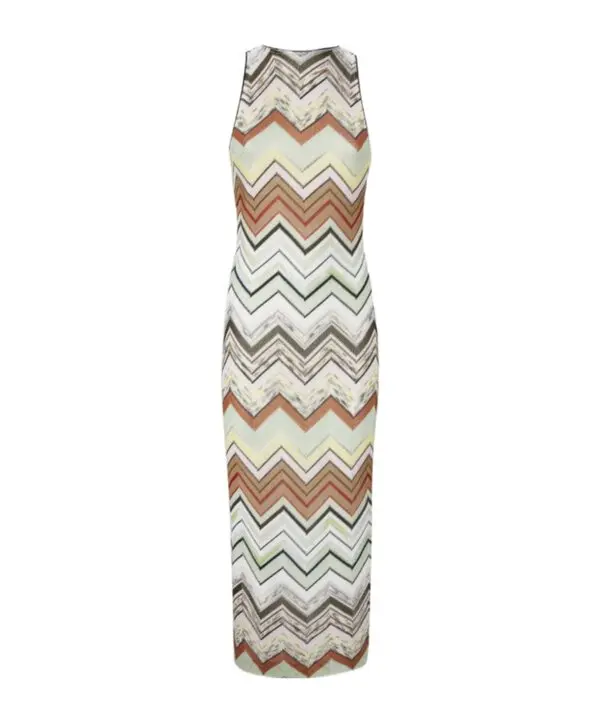 Missoni Chevron Knit Midi Dress