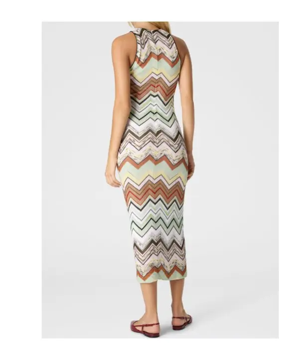Missoni Chevron Knit Midi Dress