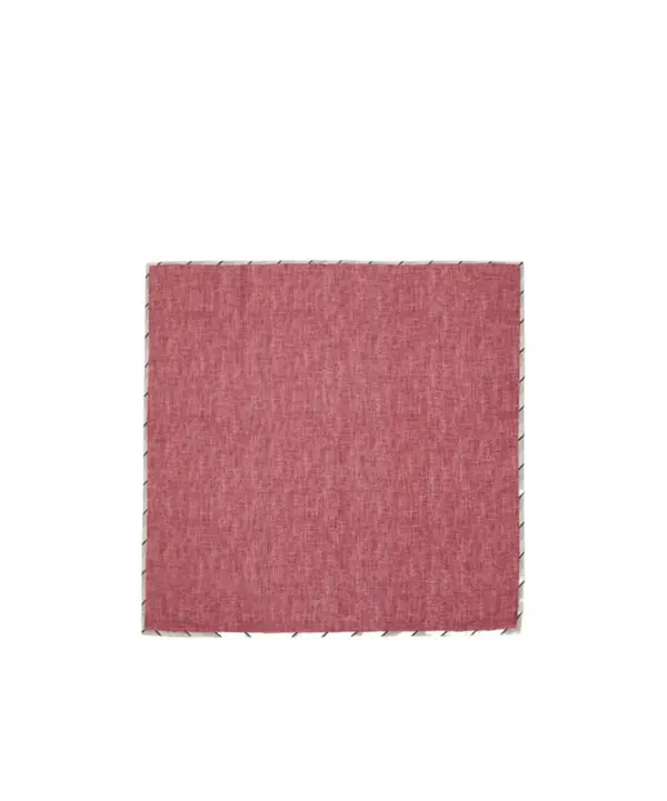 Brunello Cucinelli Silk Pocket Square - Pink