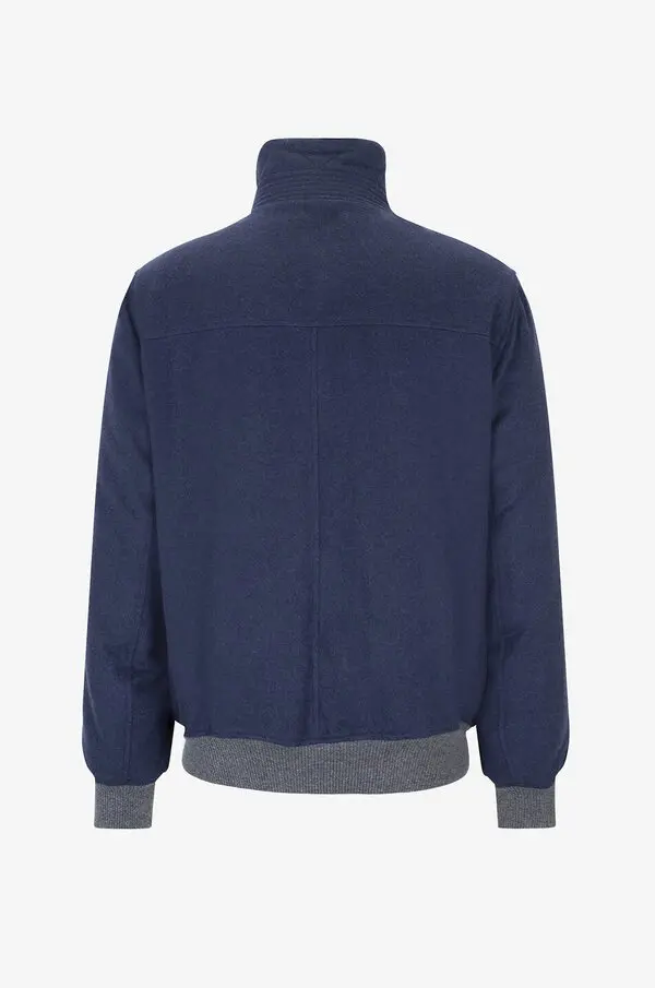 Brunello Cucinelli High-neck Long-sleeved Casual Jacket