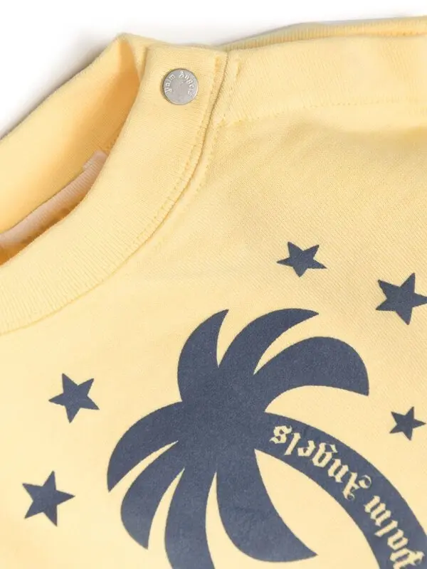 Palm Angels Logo-print Cotton Sweatshirt